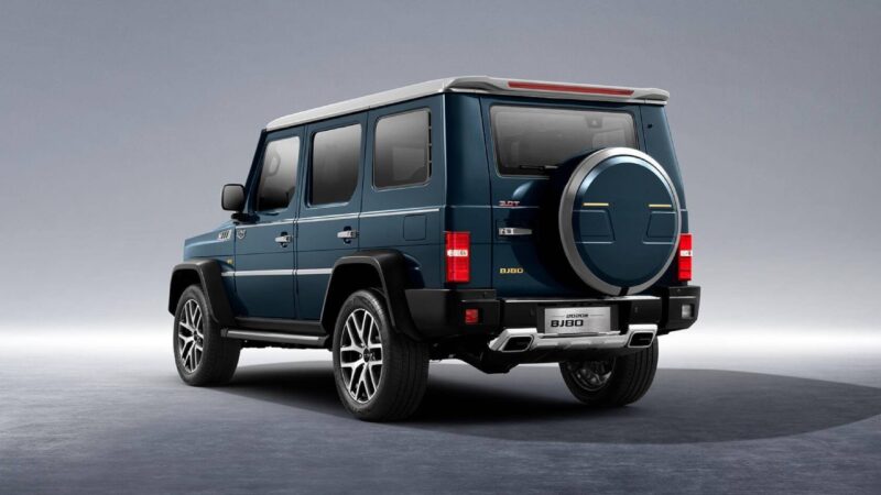 مواصفات سيارة بايك Bj80 2023 الفاخرة للطرق الوعرة